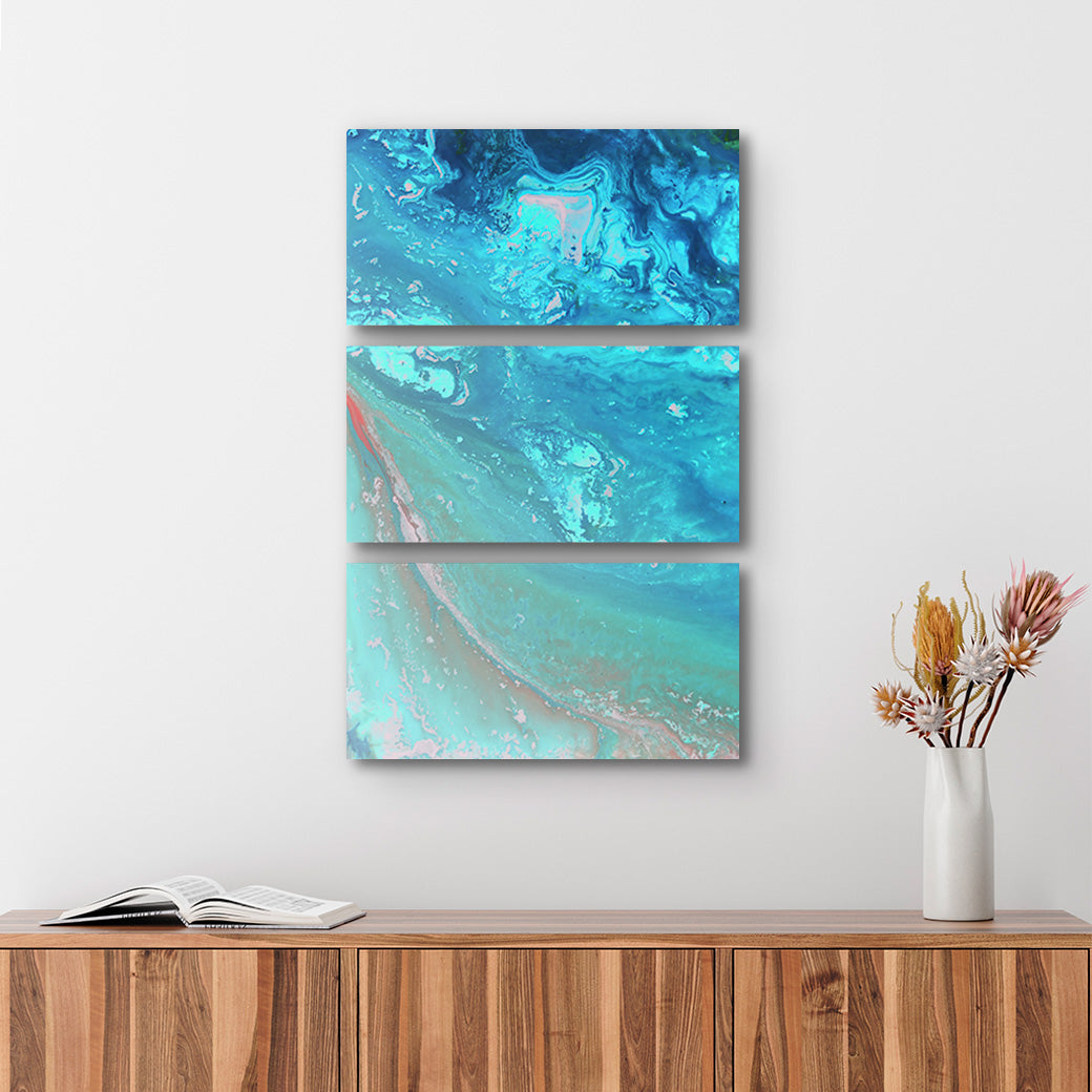 Collage de Blue Pouring – balcru