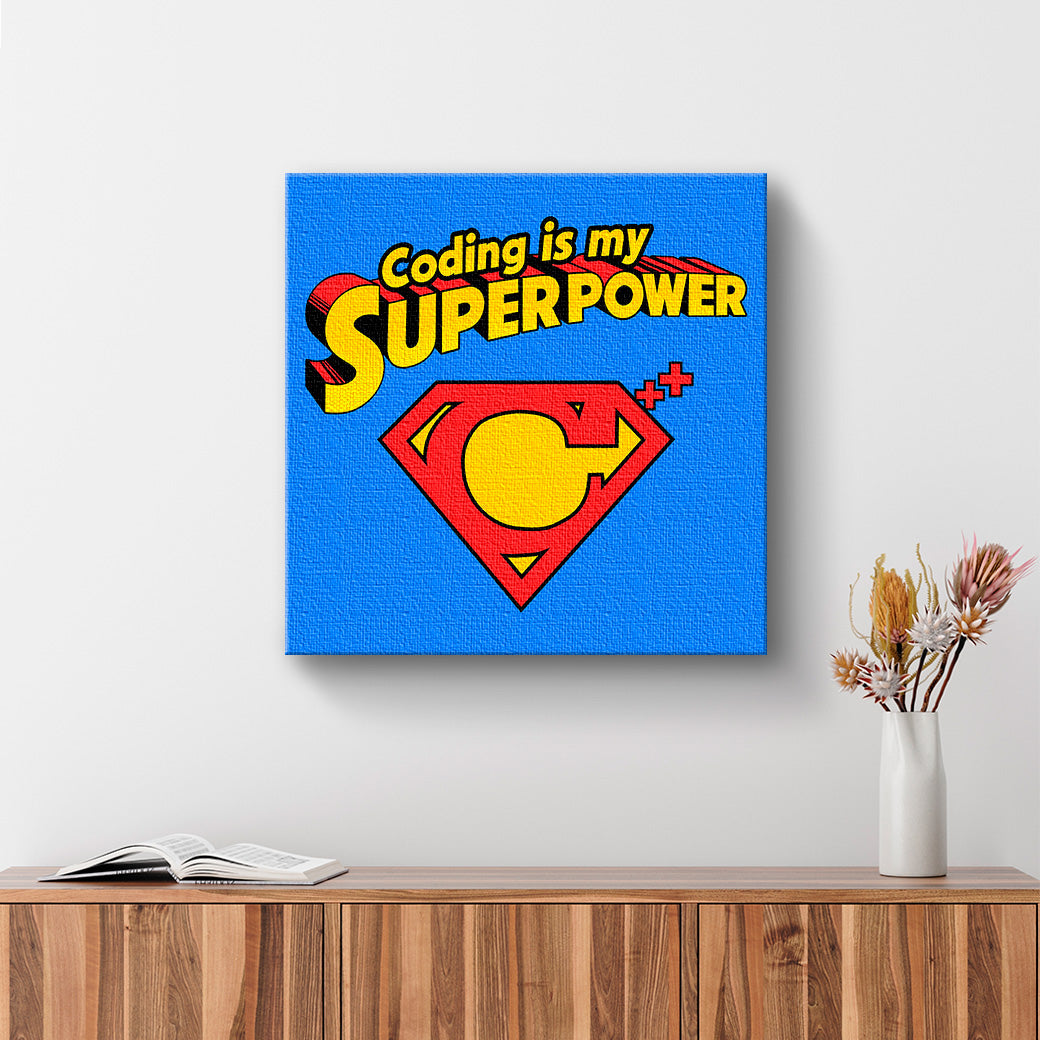 Cuadro de Programar es mi Super Poder – balcru