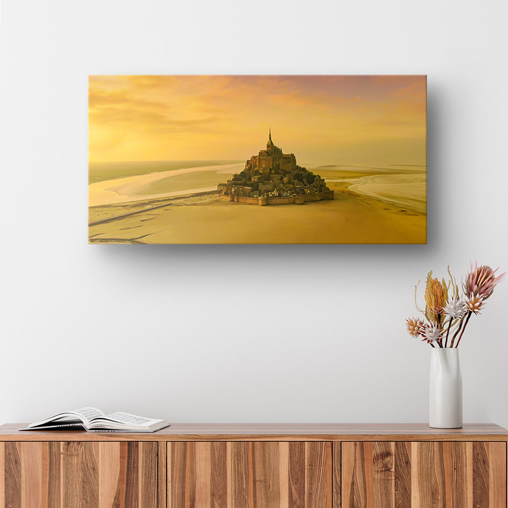 Cuadro de Mont St Michelle Panorámico – balcru