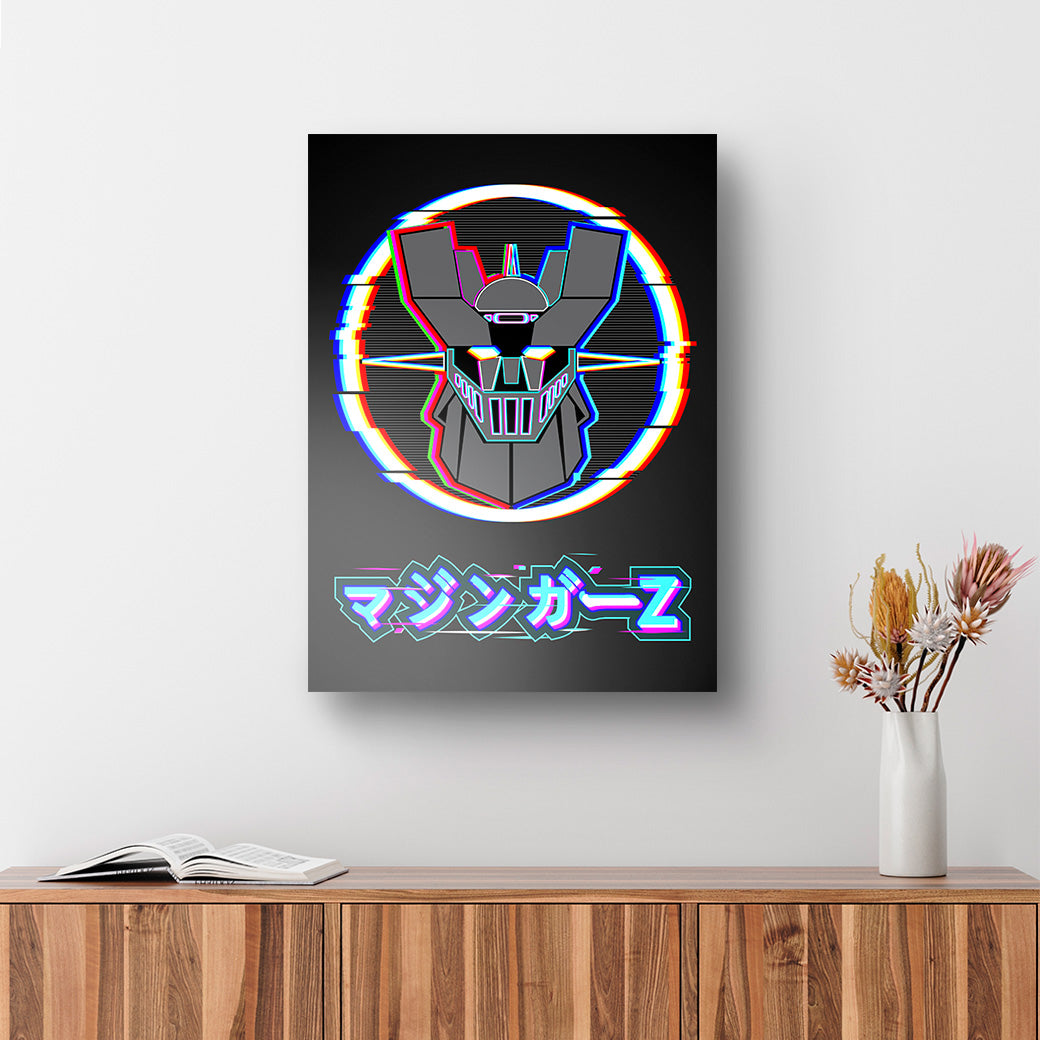 Cuadro de Robot Anime Glitch – balcru