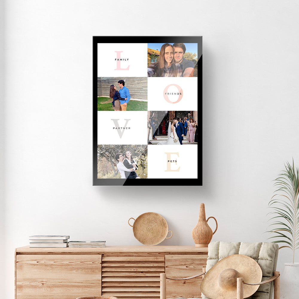 Cuadro Collage Especial Tablero love – balcru